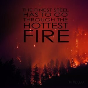 Spark Your Motivation Through Flames. Inspirational Fire Quotes.