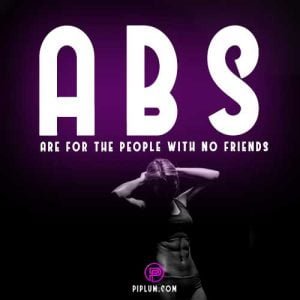 Gym Quote: Abs Are Made In The Kitchen.