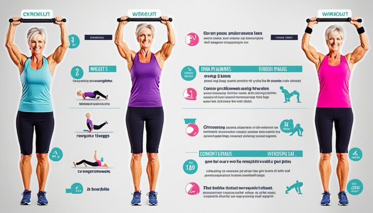 Fitness After 50: Workout Plans Infographic for Women